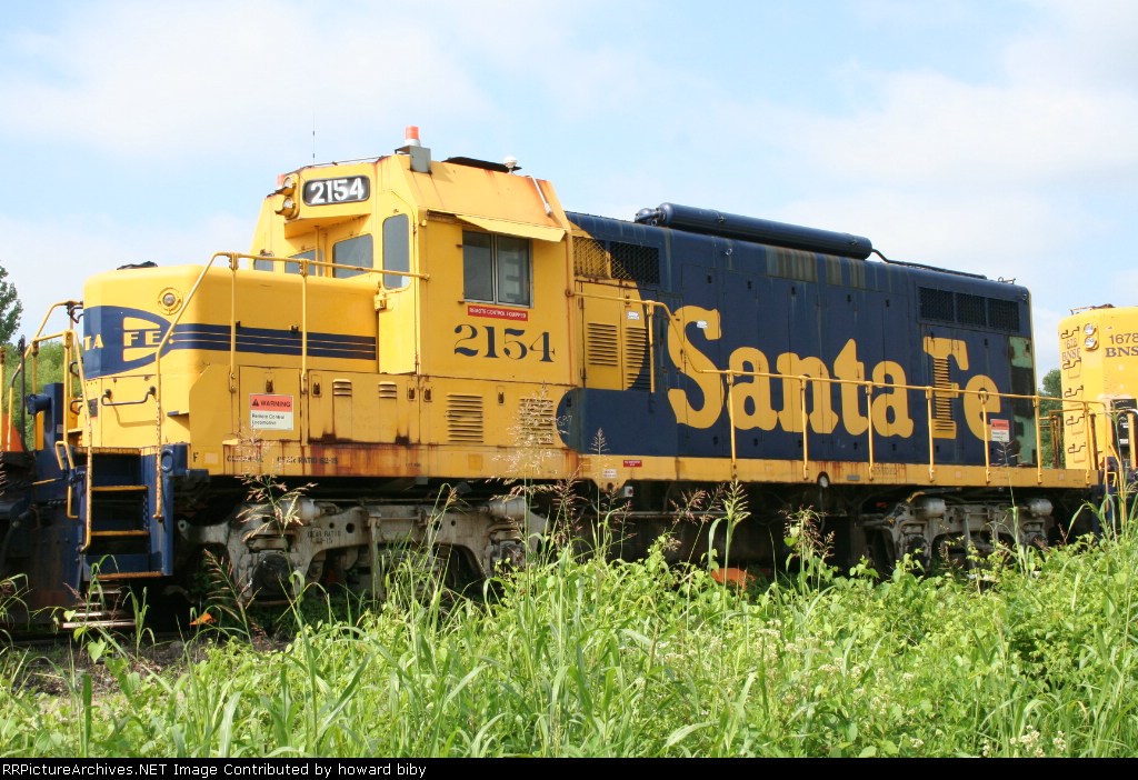 ATSF 2154 Deadlined at Cherokee Yard